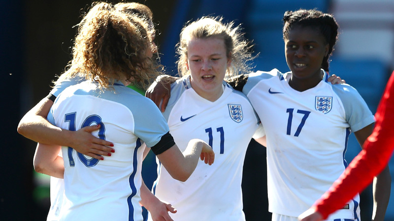 England 2-0 Poland: UEFA European Women’s U17 Championship elite qualifying round