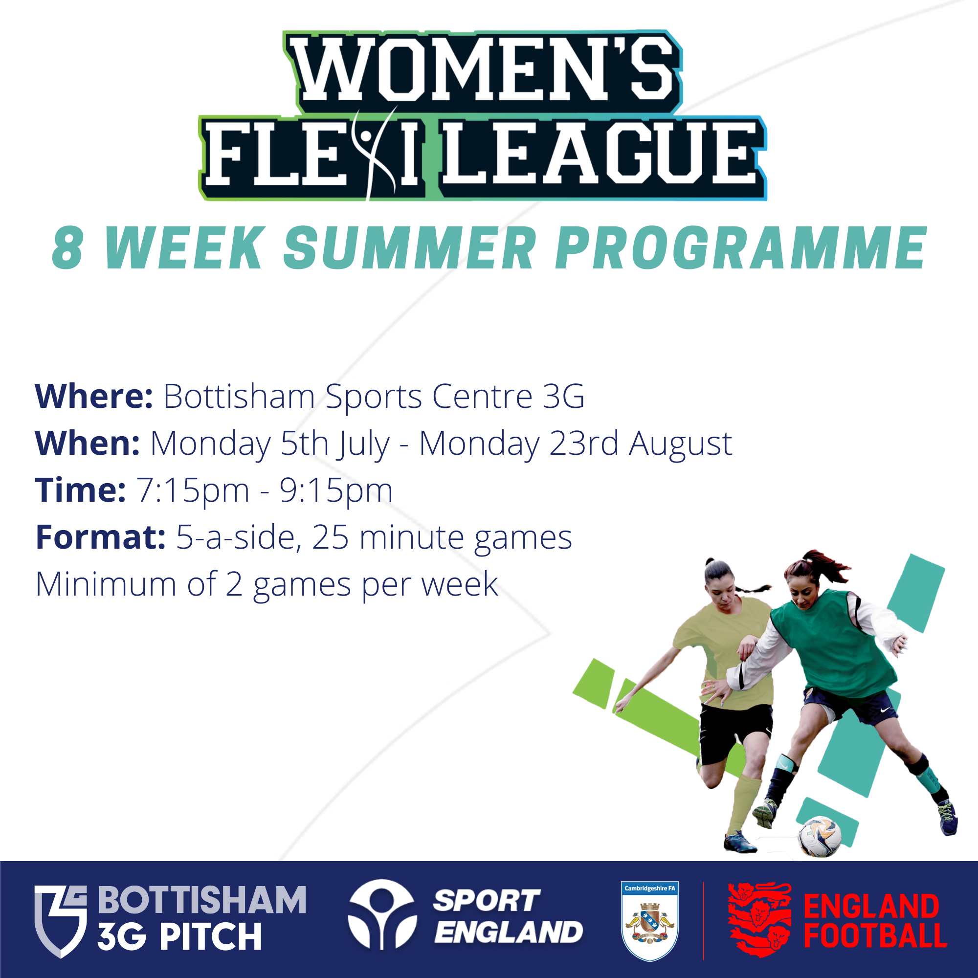 New Womens Summer Flexi League - Cambridgeshire FA