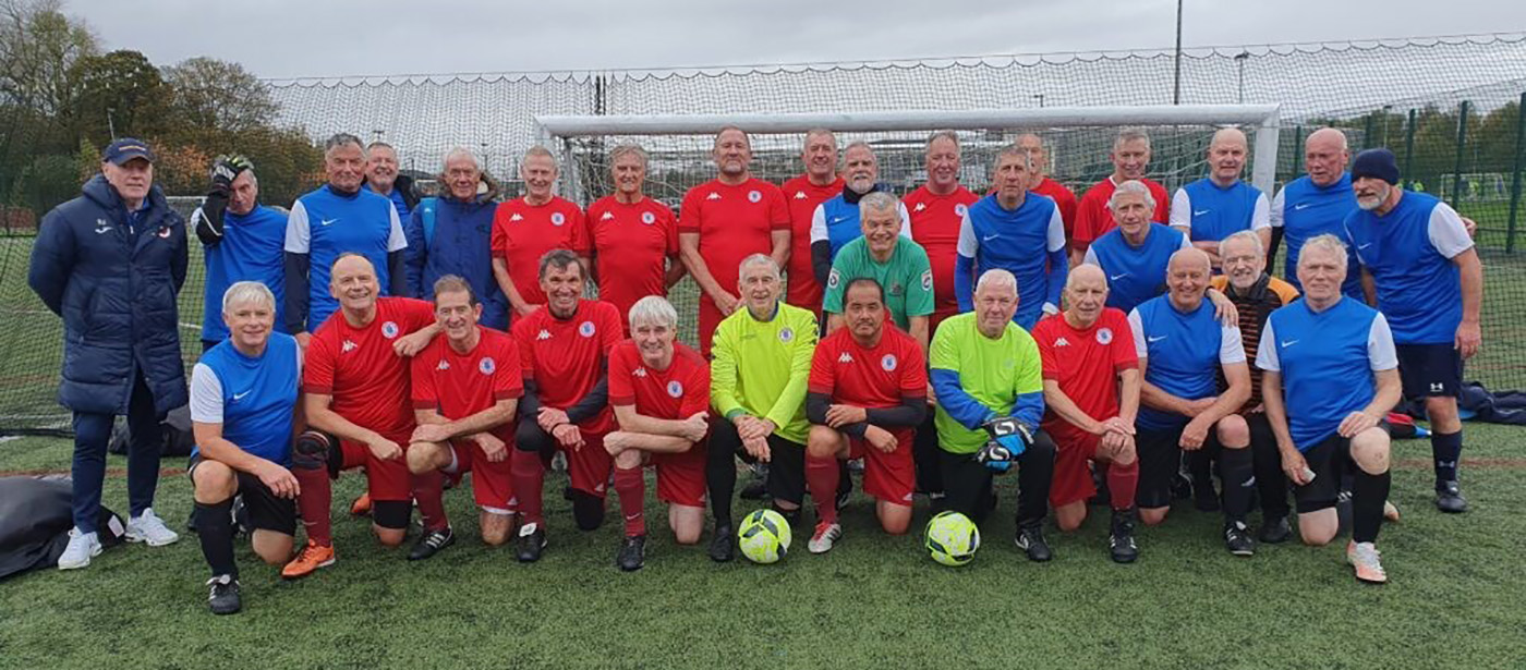 Inaugural Inter-League Match for the Cheshire Walking Football League ...