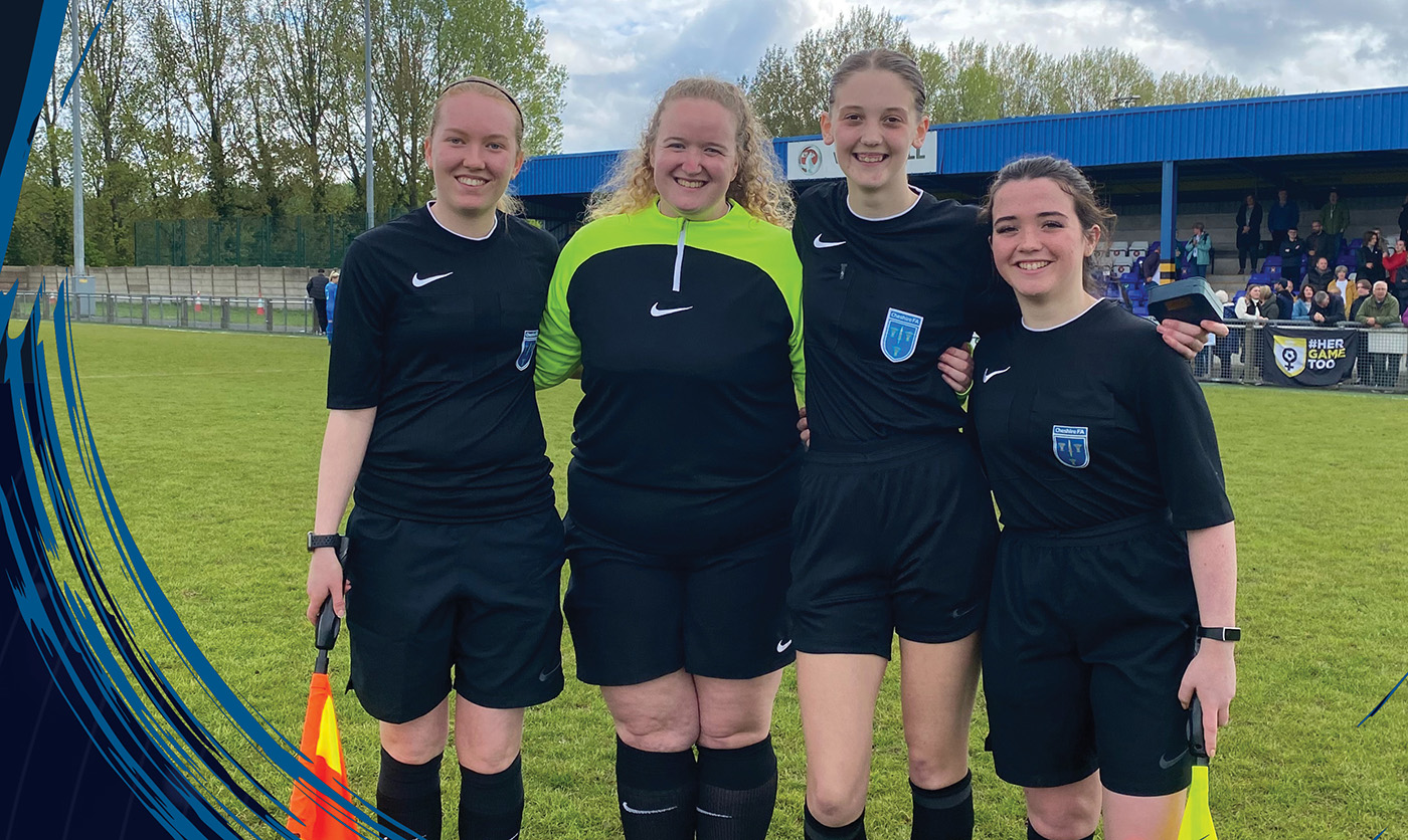 Introduction to Female Refereeing Event - Cheshire FA