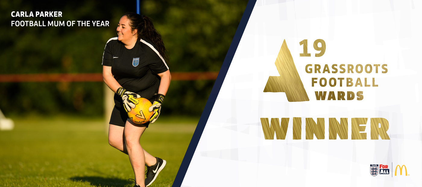 Carla Parker Wins National Award - Cheshire FA
