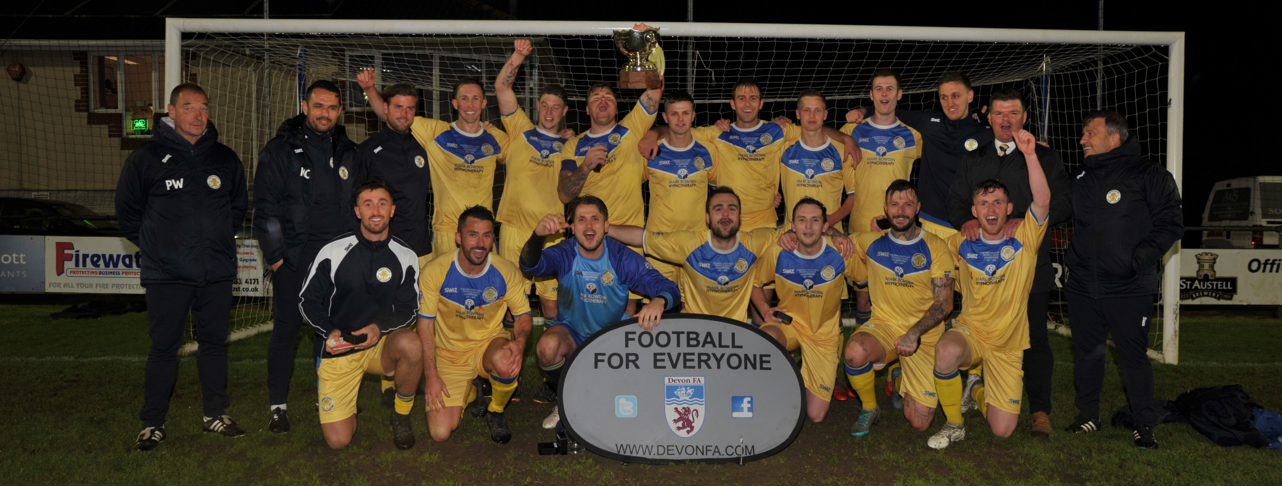 Edenvale Turf St Lukes Challenge Cup Results - Devon FA