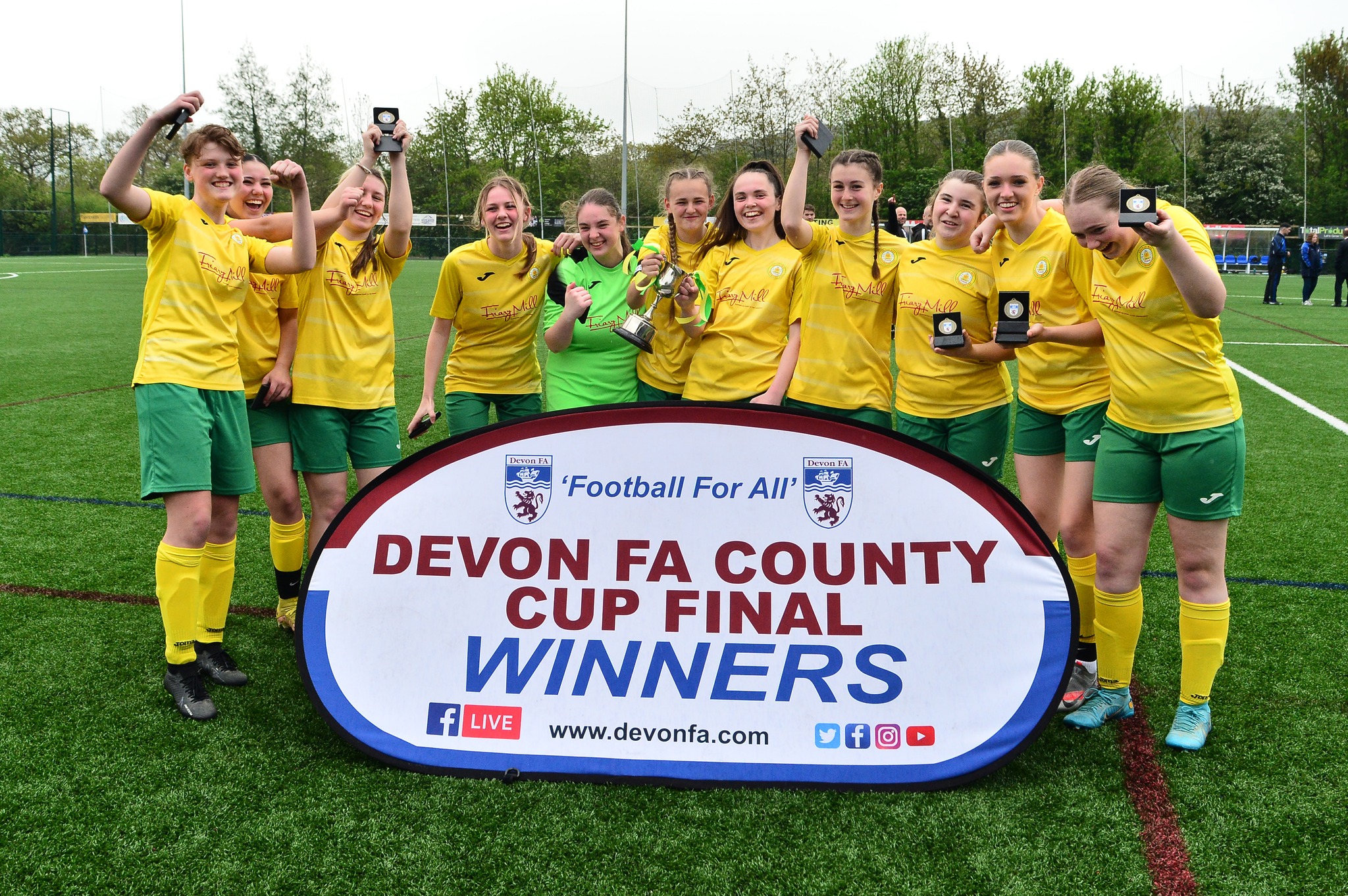 Great British Confectionery Devon U18 Girls Cup - Devon FA