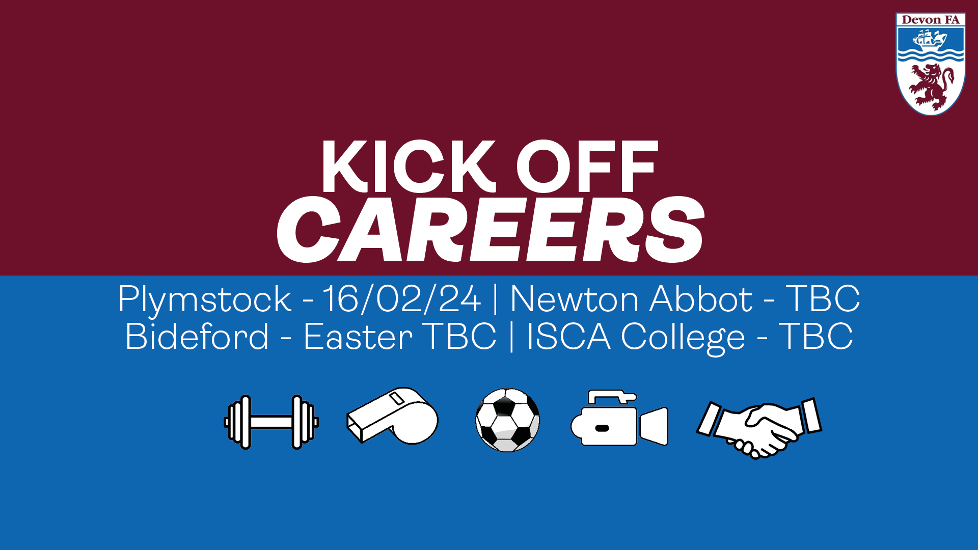 Devon FA Launches KickOff Careers - Devon FA