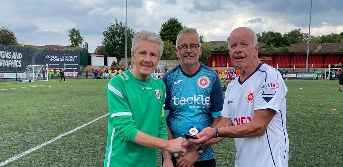 Devon Walking Footballers Represent England - Devon FA