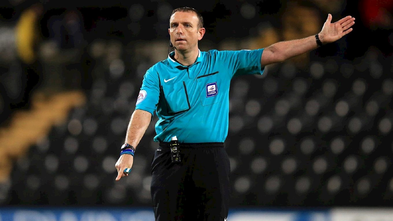 EFL Referee Carl Boyeson