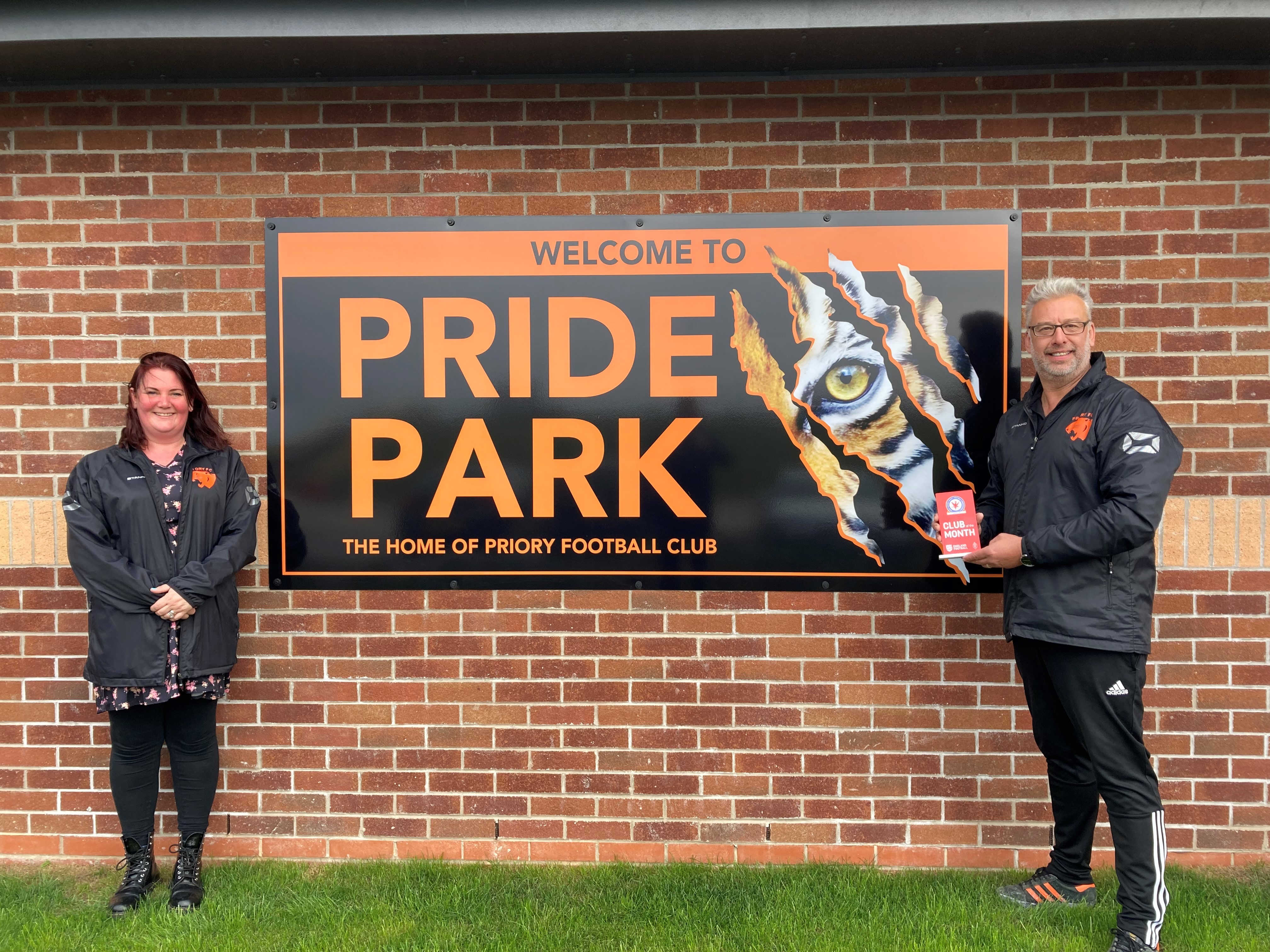 Priory FC - East Riding FA Club of the Month