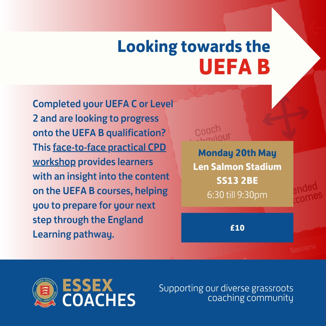Workshop Calendar - Essex FA