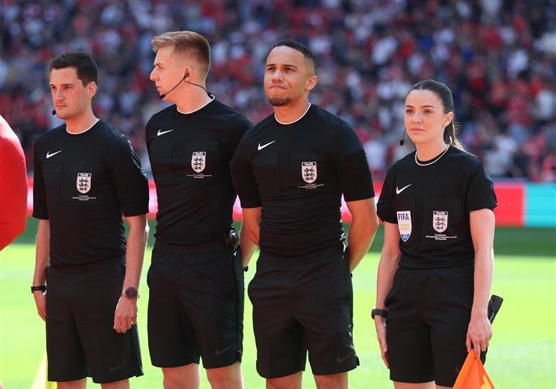 Essex Referee David Harrison Officiates at Wembley Stadium - Essex FA
