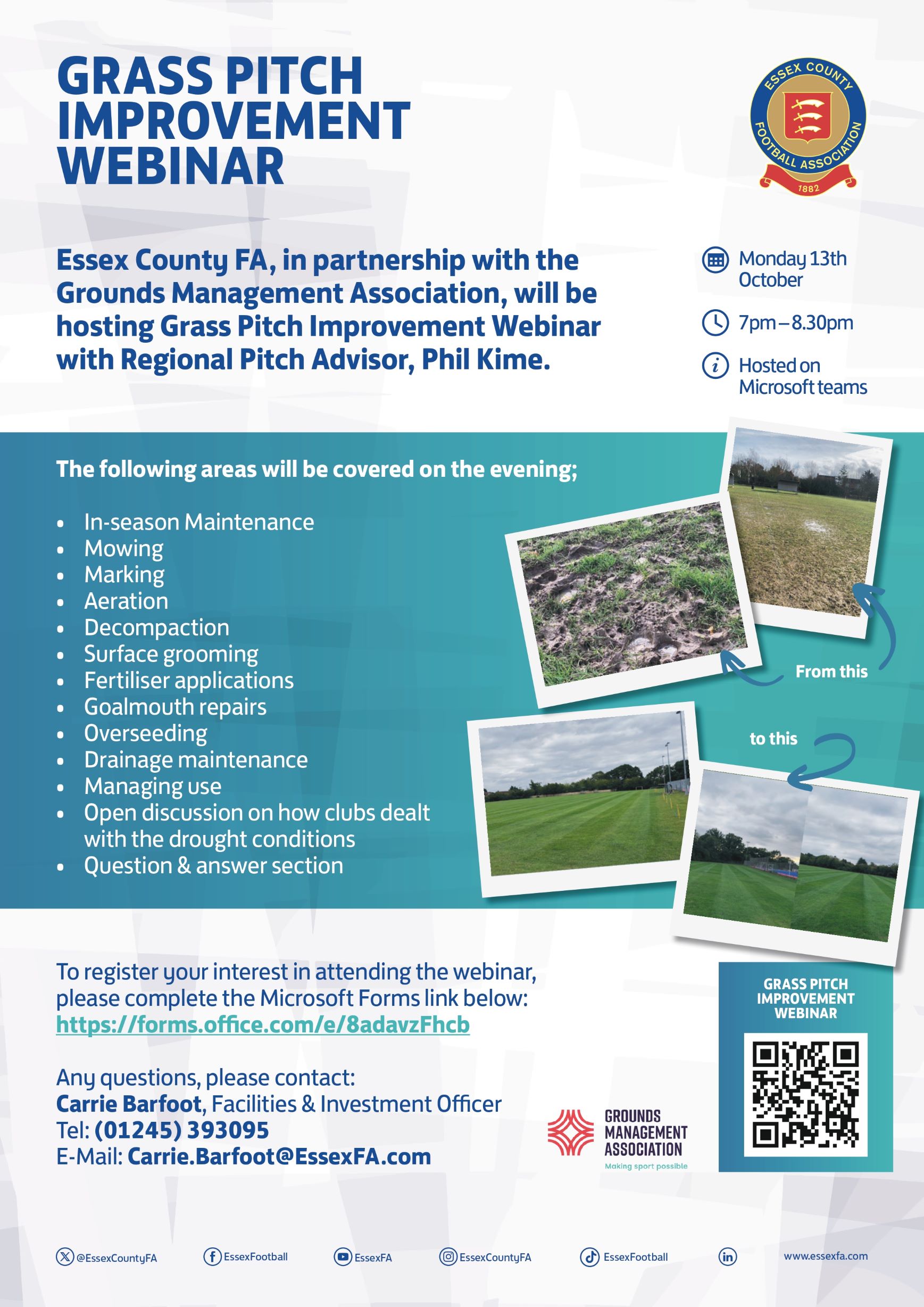 Learn How to Improve Your Grass Football Pitches This In-Season - Essex FA