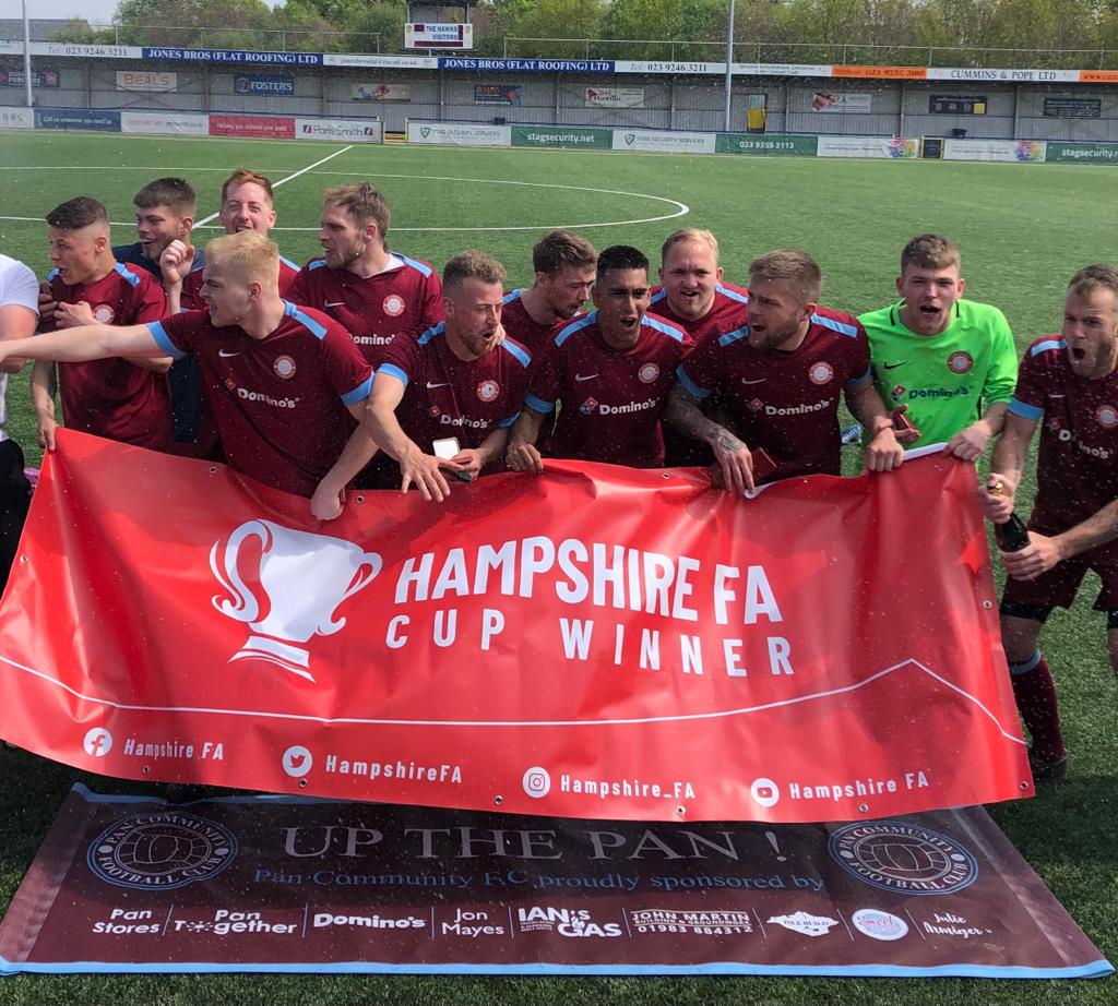 Pan Community FC Win the Saturday Vase - Hampshire FA