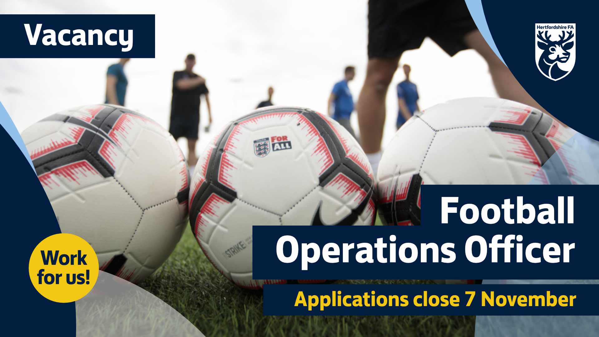 Football Operations Officer Vacancy - Hertfordshire FA