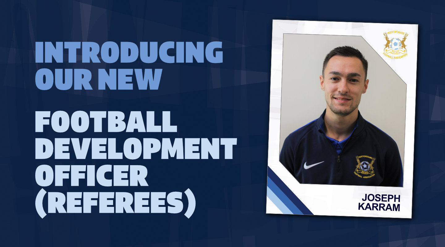 New Football Development Officer (Referees) - Hertfordshire FA