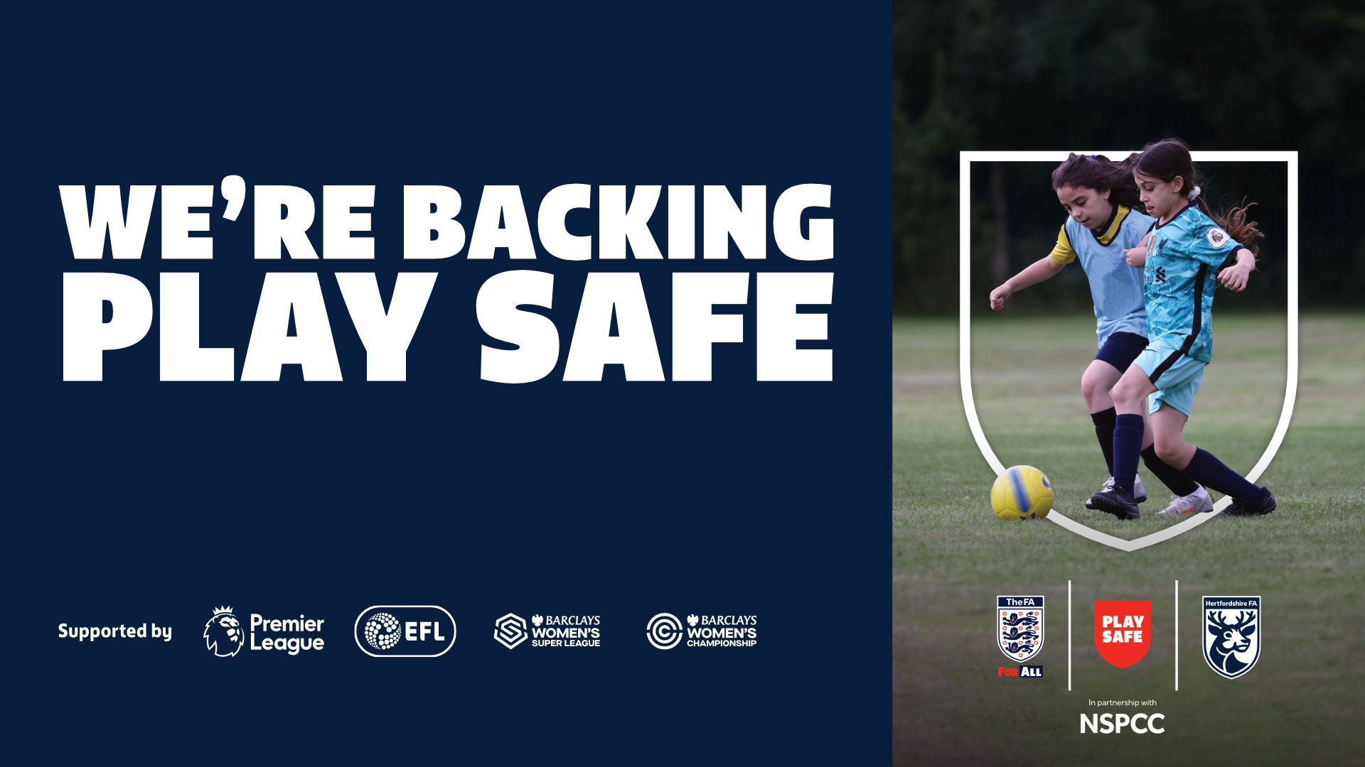 Play Safe Campaign - Hertfordshire FA