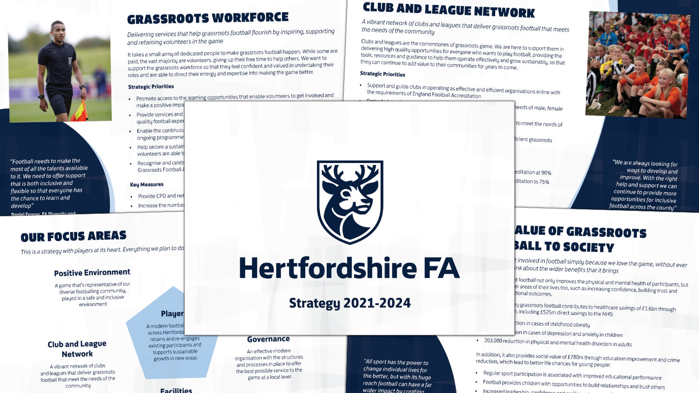 Strategy for Grassroots Football - Hertfordshire FA