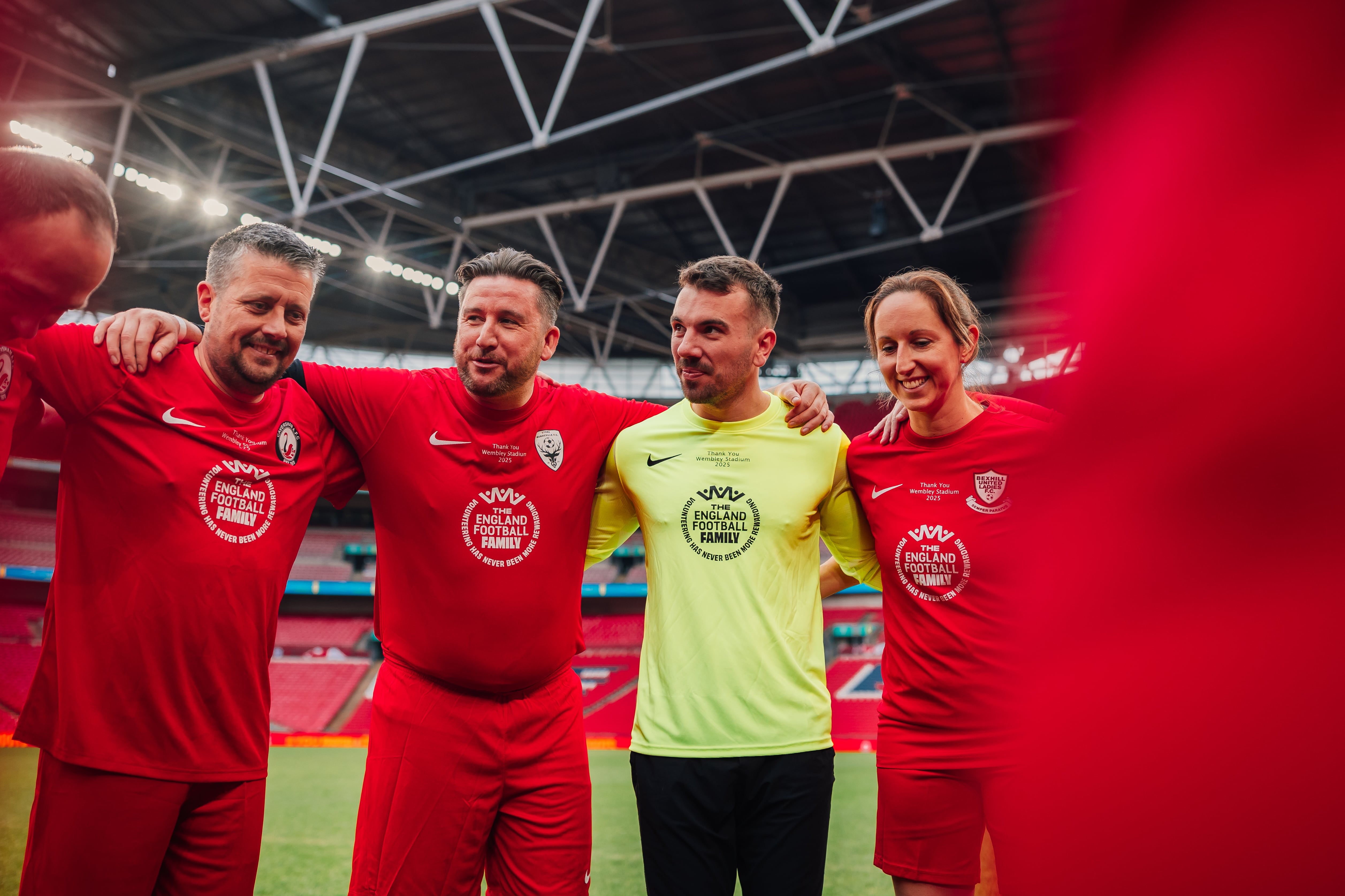 Hertfordshire volunteers enjoy once-in-a-lifetime Wembley experience ...
