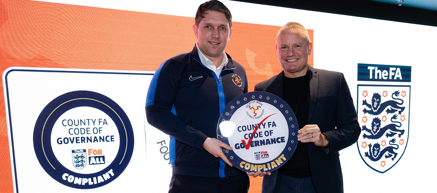 Isle of Man FA - Achieve FA Code of Governance - Isle of Man FA