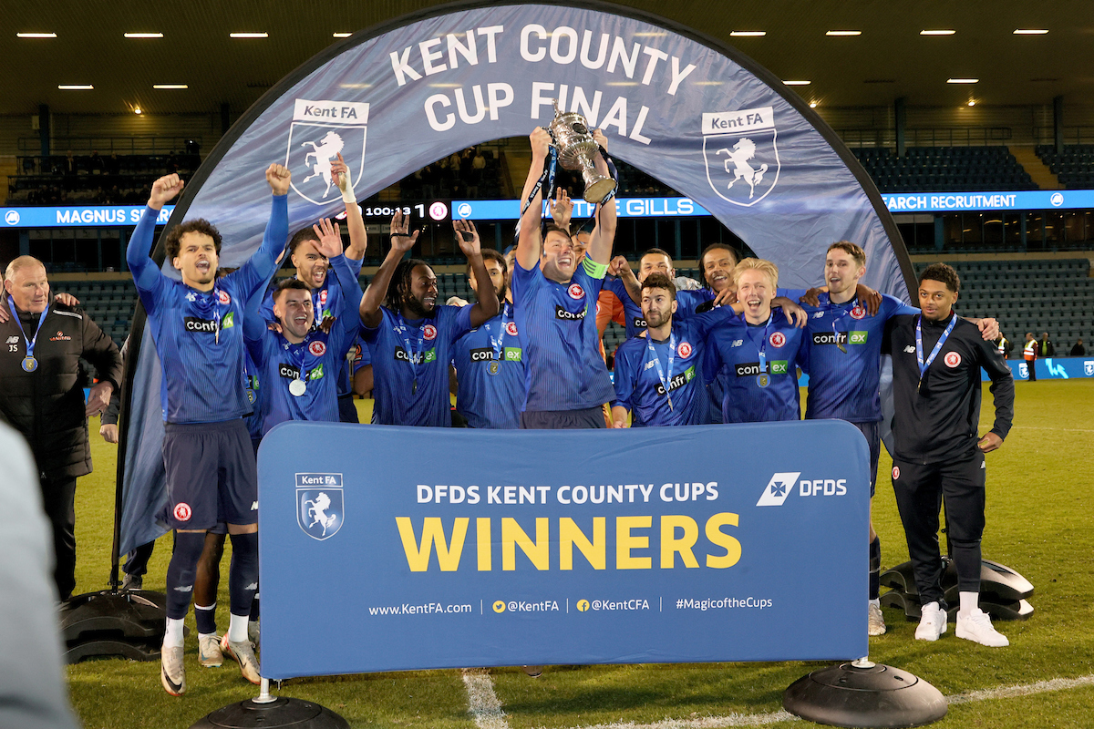 2024-2025 DFDS Kent Senior Cup Winners - Kent FA