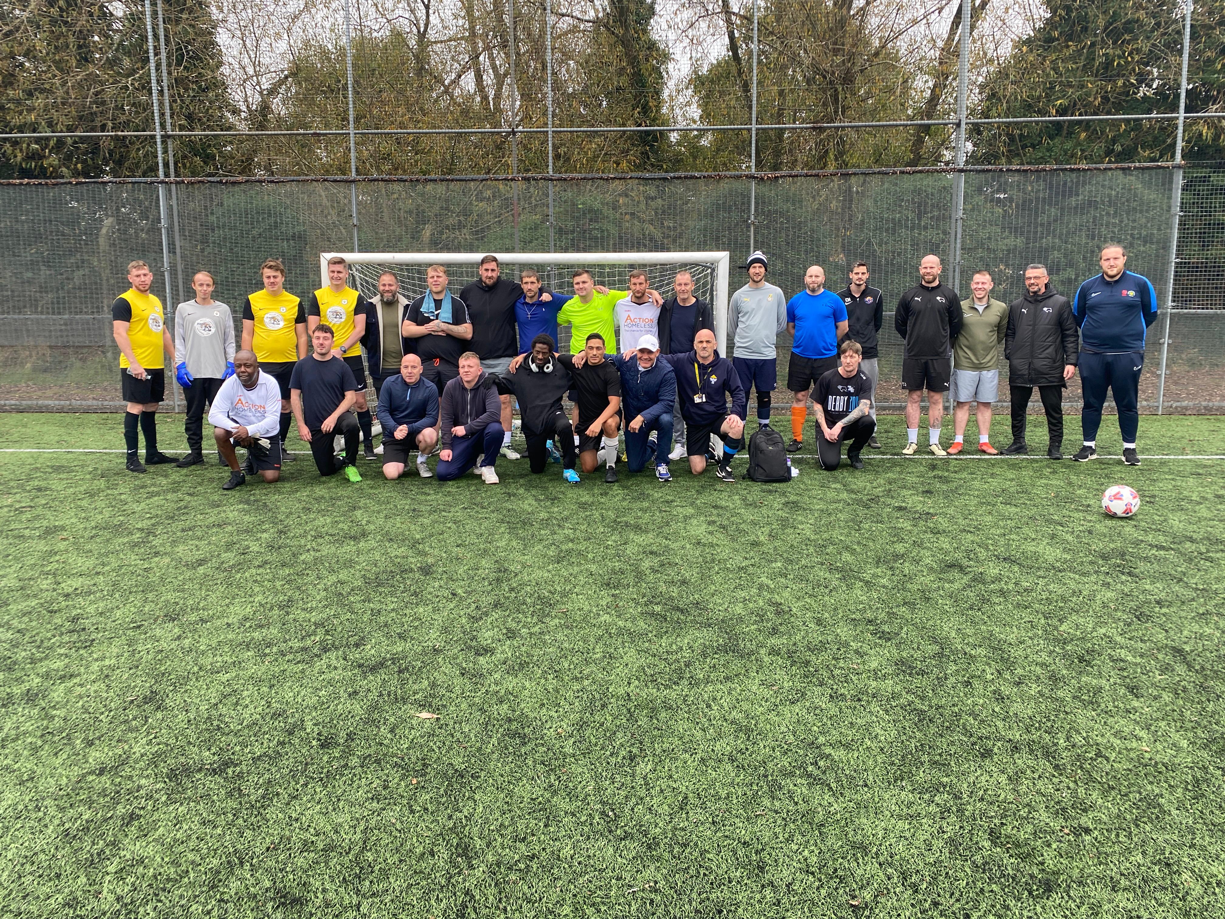 LRCFA Partners with Local Services to Create Homeless Football League ...