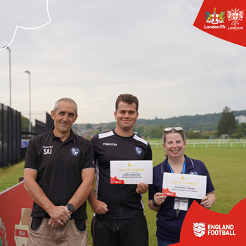 London FA awards Grounds team of the year 2024 - Long Lane JFC