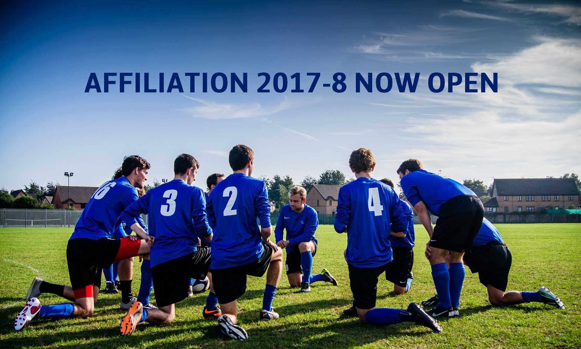 The 2017-8 Affiliation Window is Now Open - London FA