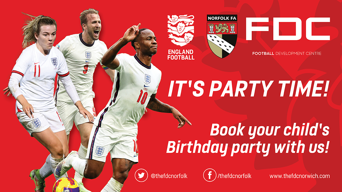 Childrens Birthday Parties at The FDC - Norfolk FA