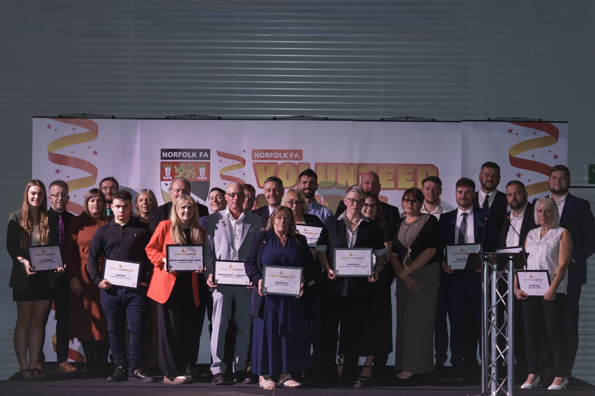 Grassroots Heroes Honoured at 2025 Volunteer Awards - Norfolk FA