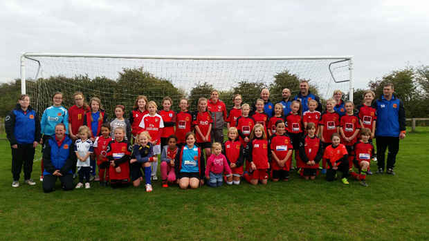 Kettering FC Kick Start FA Girls Football Week - Northamptonshire FA