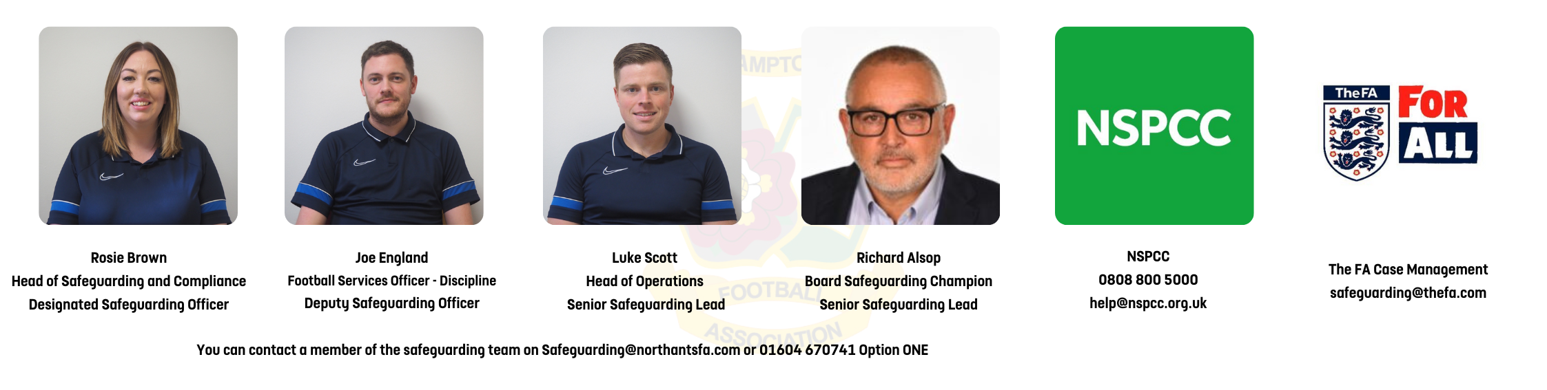 Safeguarding - Northamptonshire FA