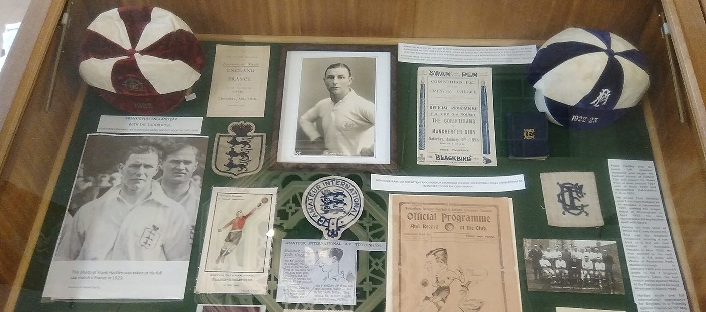 Frank Hartley Exhibition Arrives in Chipping Norton - Oxfordshire FA
