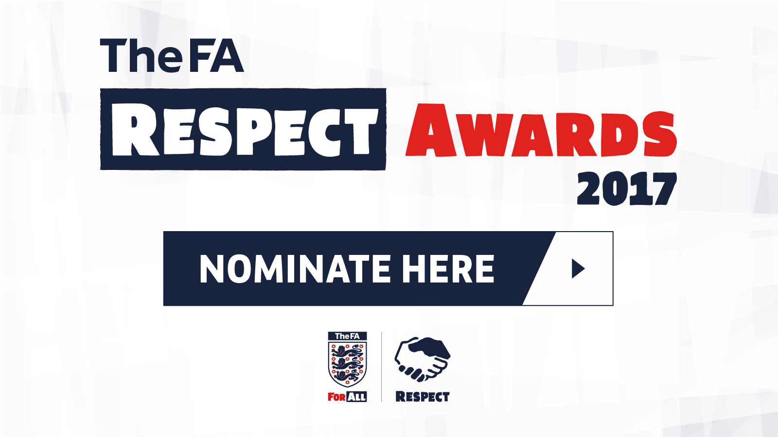 Back for 2017 The FA Respect Awards - Sheffield & Hallamshire FA