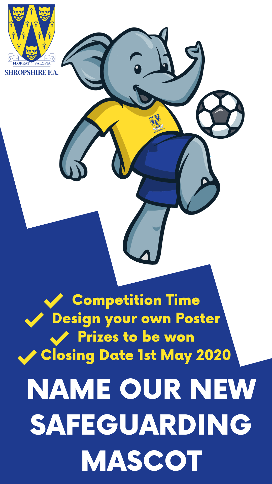 We want you to name are new Safeguarding Mascot - Shropshire FA ...