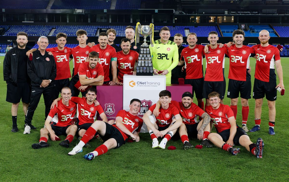 Stagg at the double as Trimley win cup - Suffolk FA
