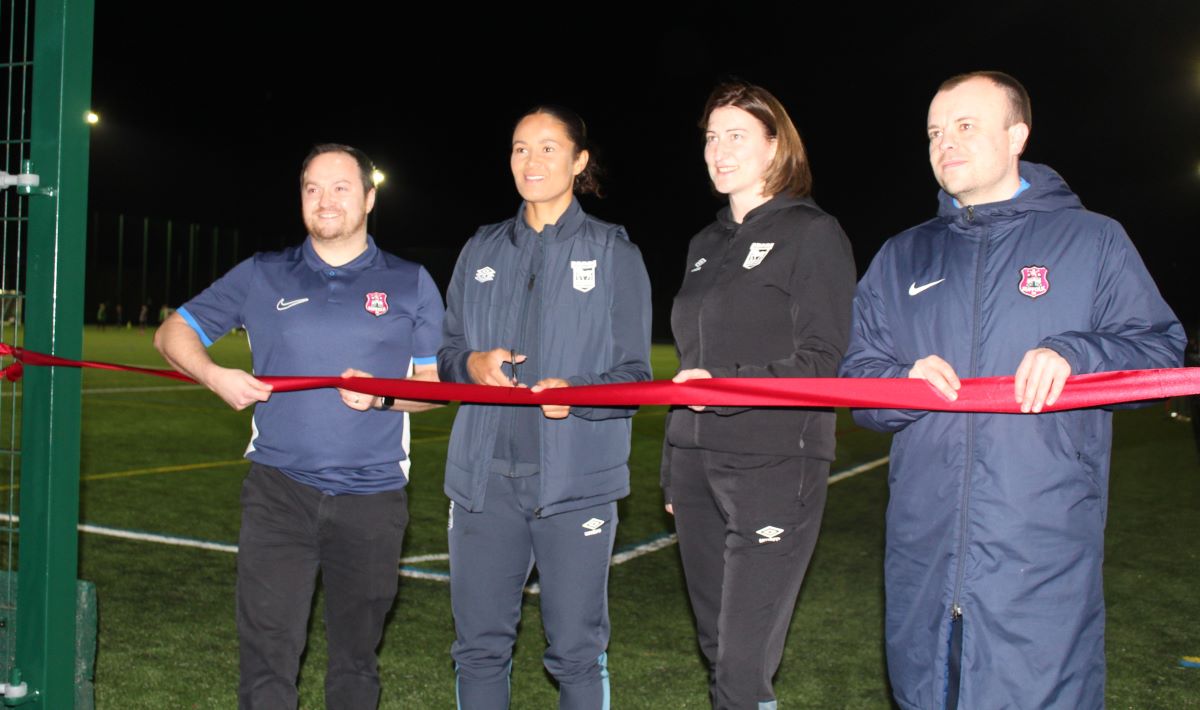 Barnards Meadow officially reopened - Suffolk FA