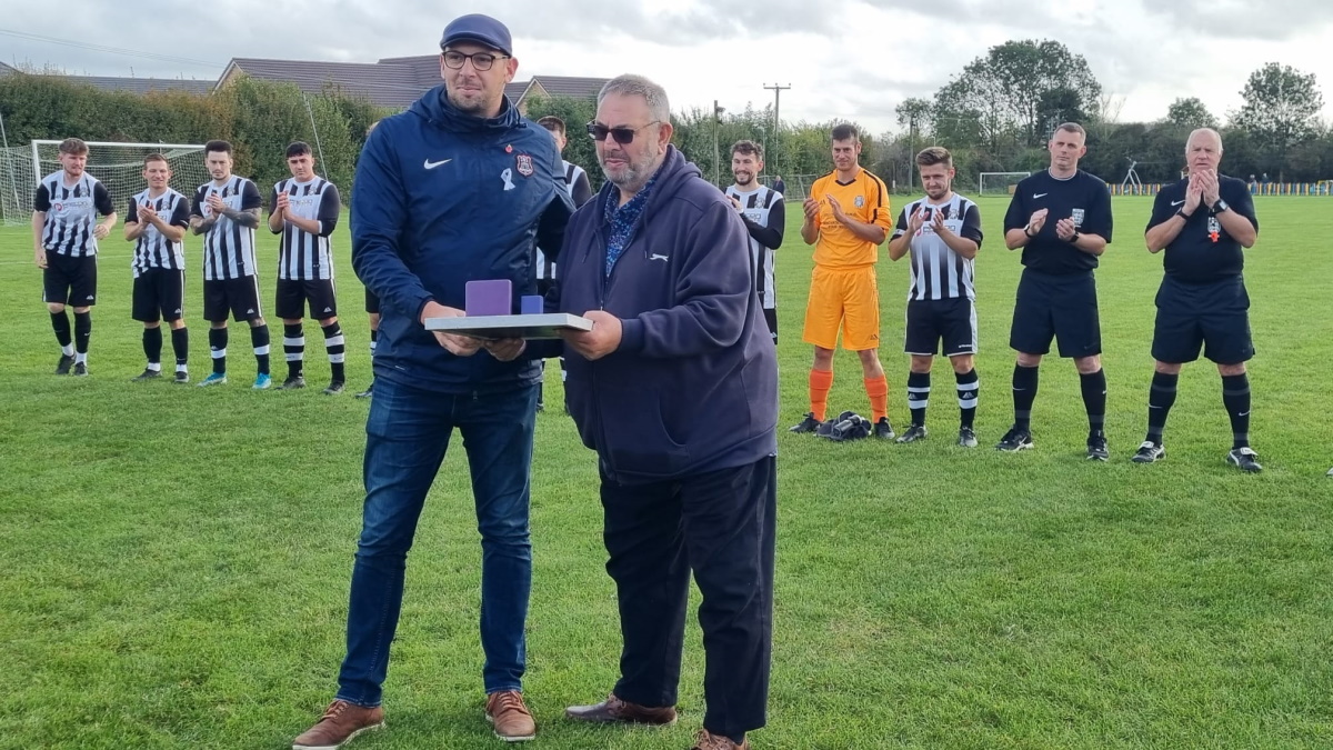 Tony and Alan both honoured by The FA - Suffolk FA
