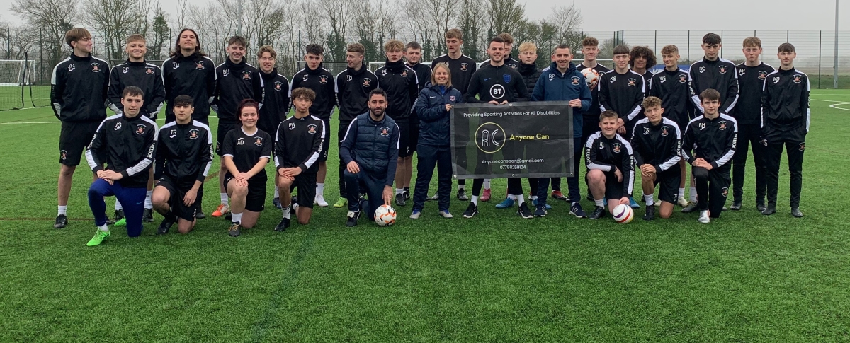 Delivery of blind football session - Suffolk FA