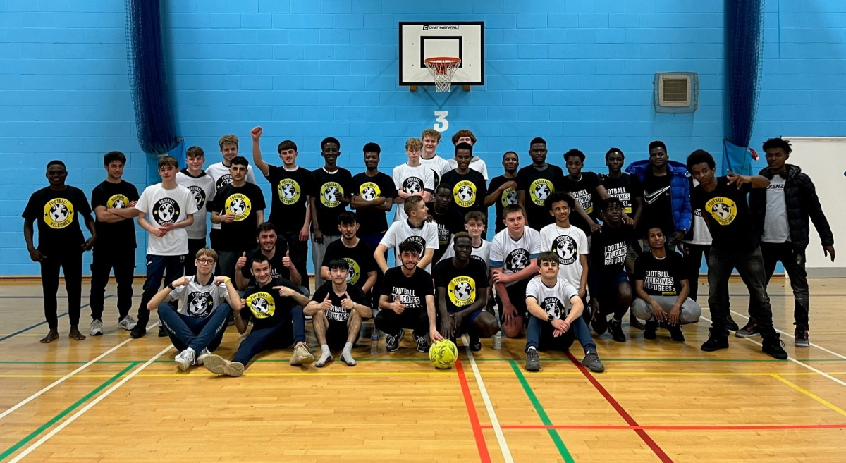Students help to deliver project - Suffolk FA