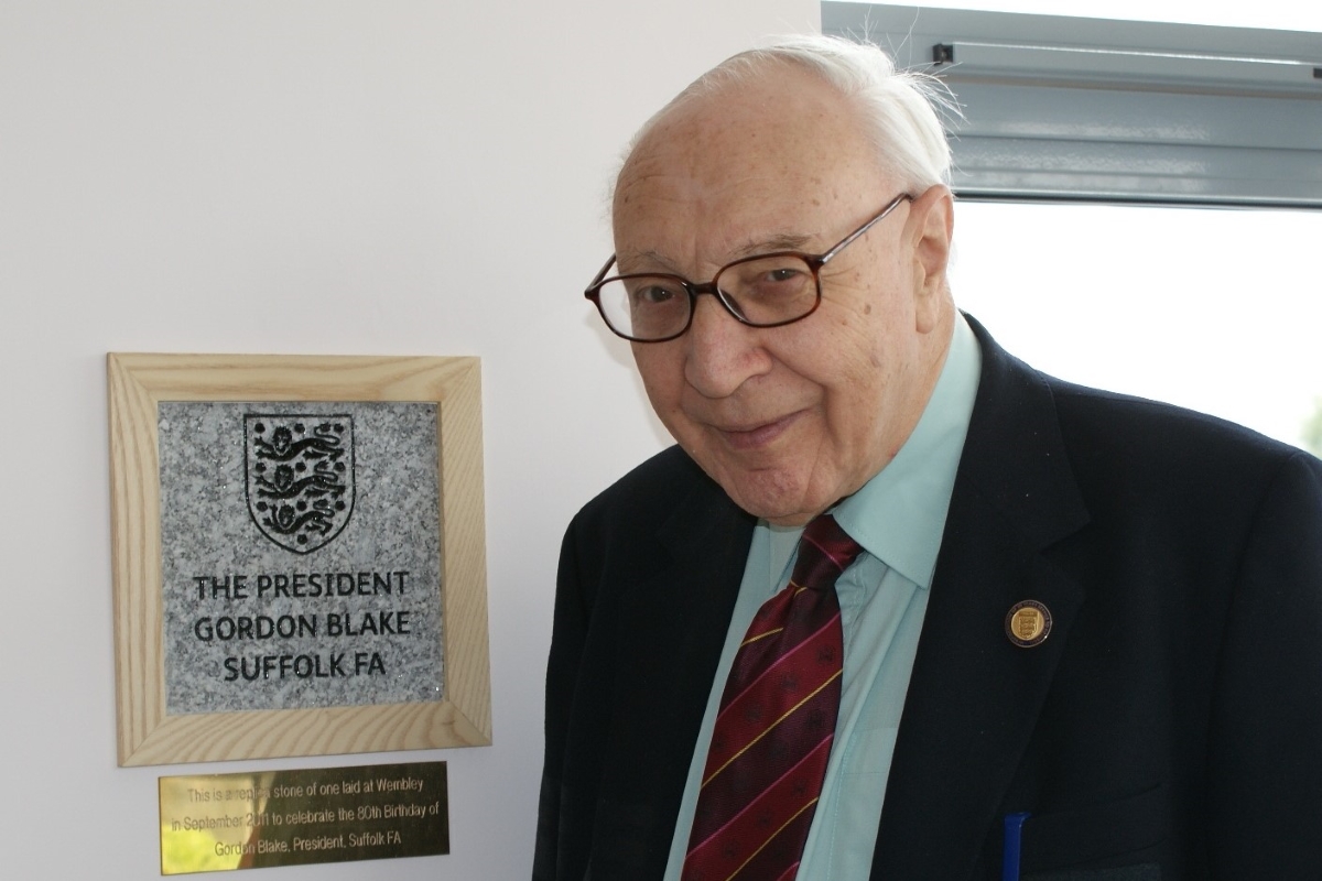 President Gordon Blake passes away - Suffolk FA