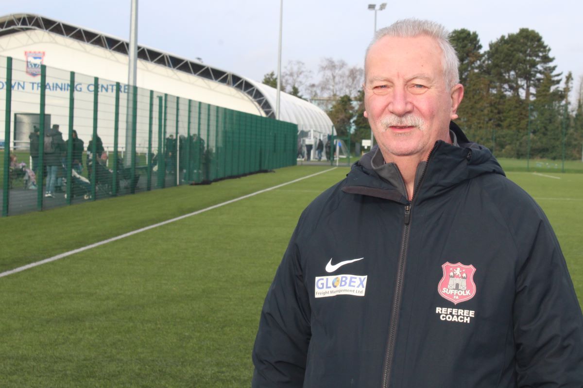 Andy's huge pride in referees' progress - Suffolk FA