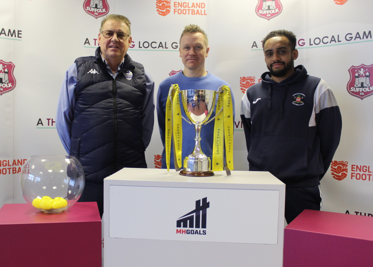Top-ranked teams kept apart in draw - Suffolk FA