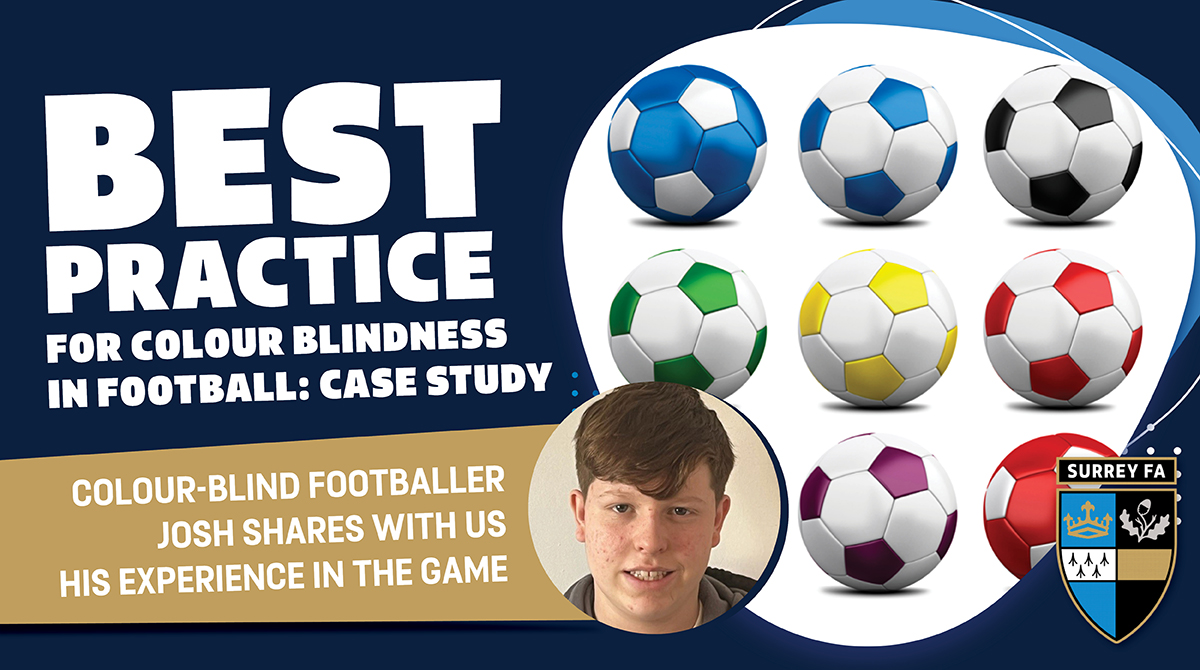 Best Practice for Colour Blindness in Football: Case Study - [Surrey FA]