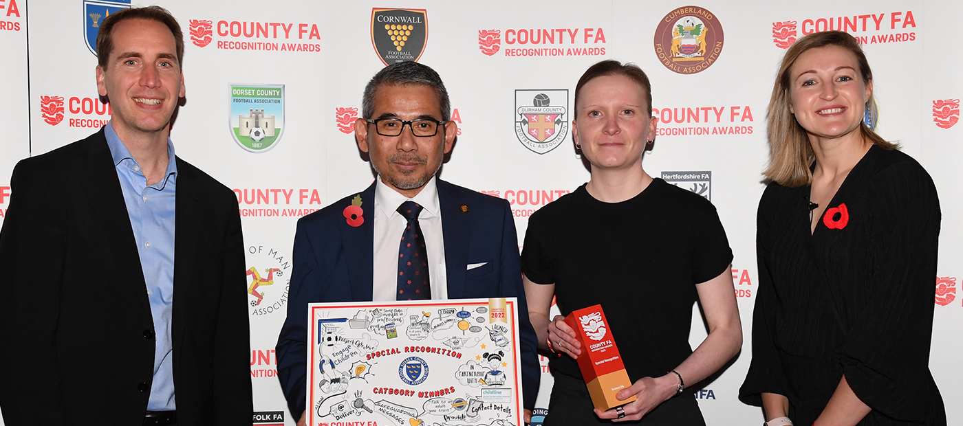 Safeguarding Comic wins FA Award - Sussex County FA