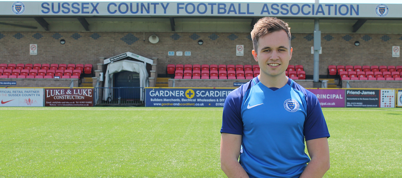Jack Towers joins the team - Sussex County FA