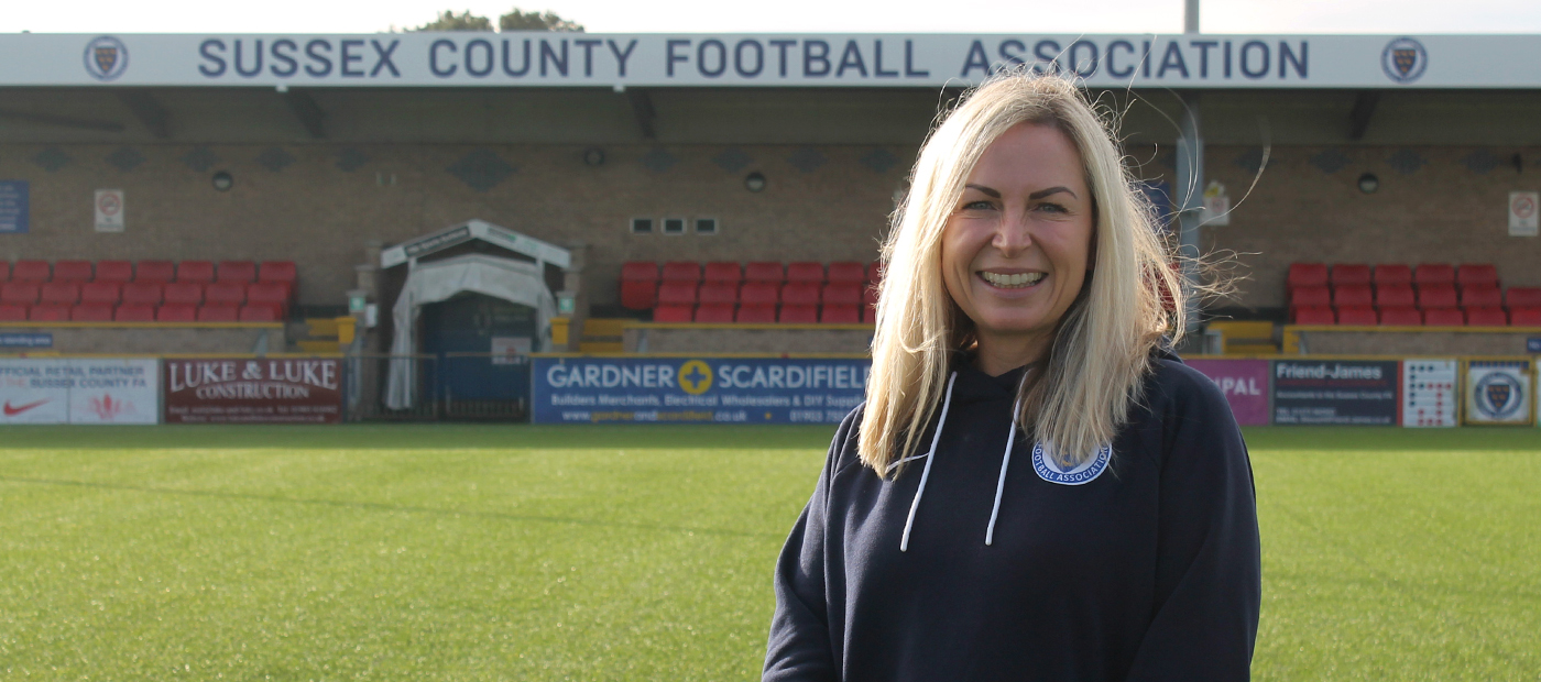 Jodi Hall joins the team - Sussex County FA