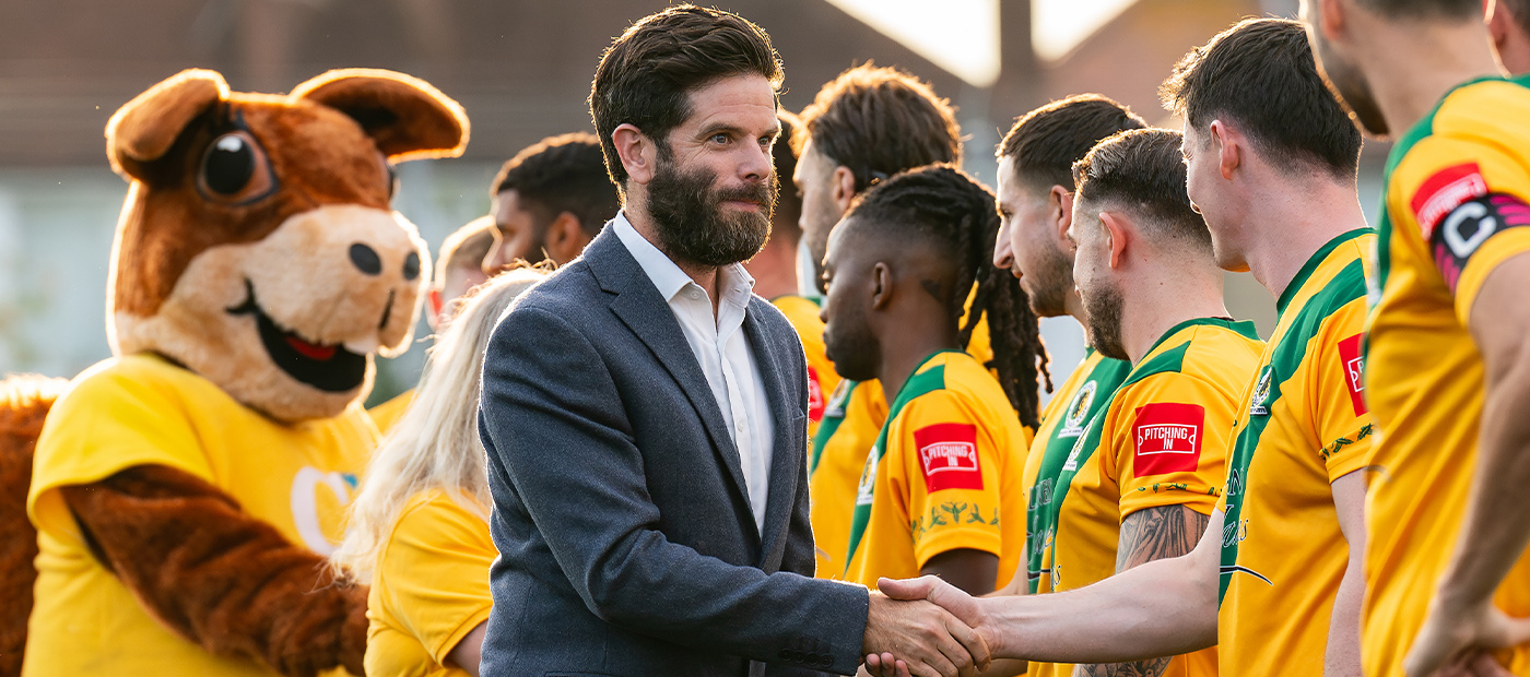 Tom Lyons First month as our CEO - Sussex County FA