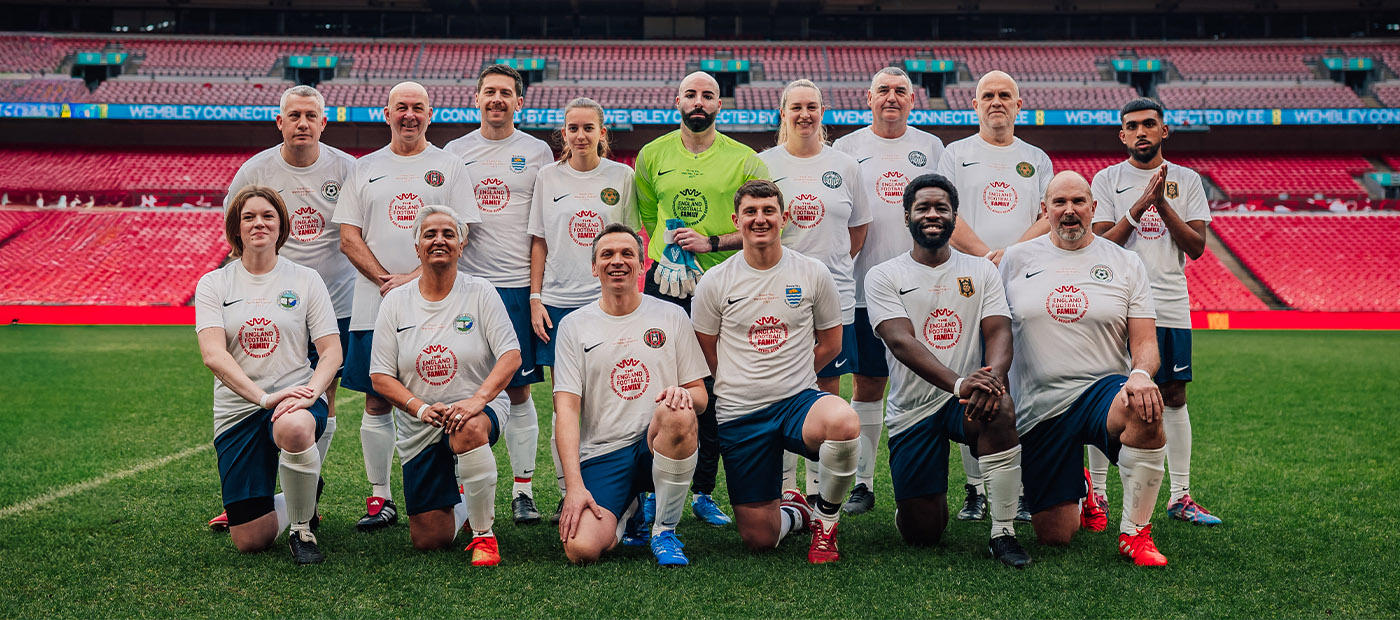 Sussex Volunteers Play at Wembley - Sussex County FA