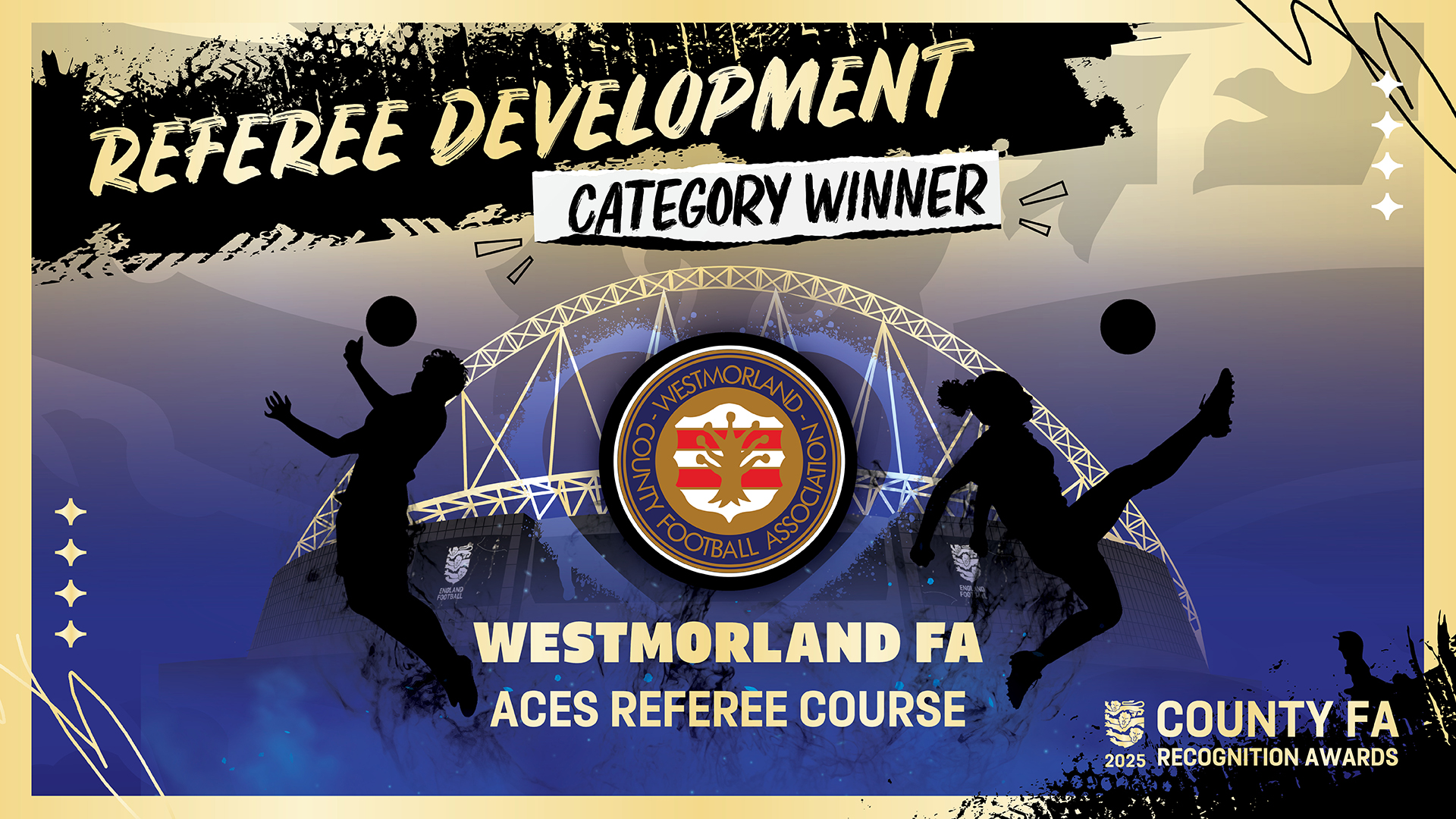 Westmorland FA wins at 2025 County FA Recognition Awards!