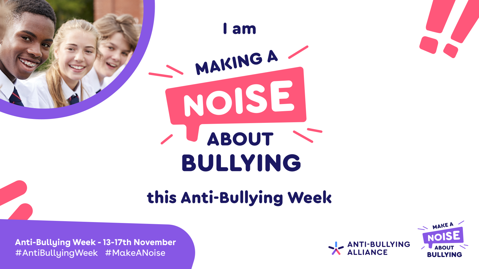 Were Making a Noise for Anti Bullying Week 2023 - Oxfordshire FA