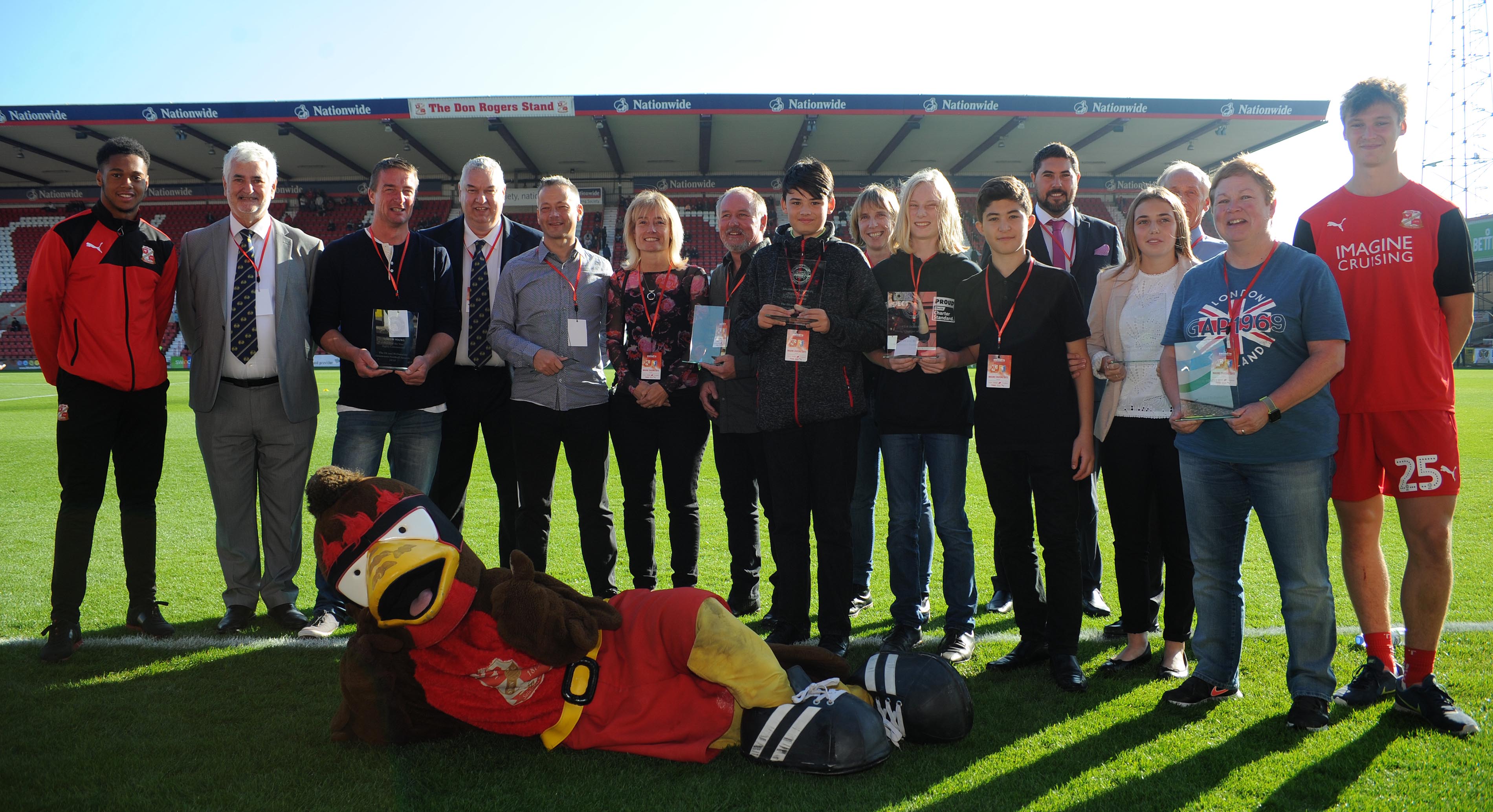 FA Grassroots Football Winners Receive Awards - Wiltshire FA