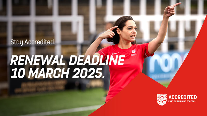 England Football Accreditation - Worcestershire FA